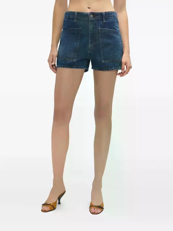RE/DONE Bender Denim Shorts