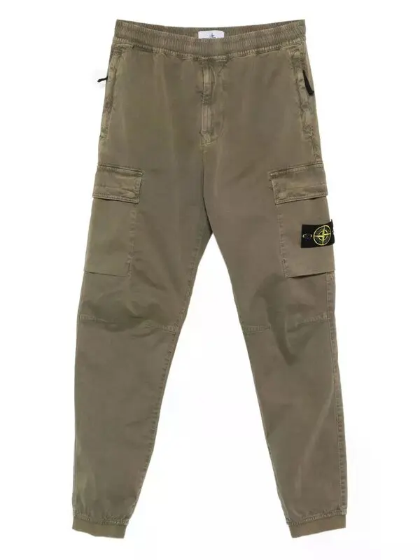 Stone Island Cargo Pocket Trousers - Green