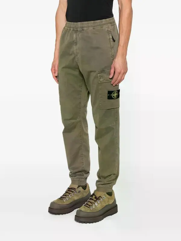 Stone Island Cargo Pocket Trousers - Green
