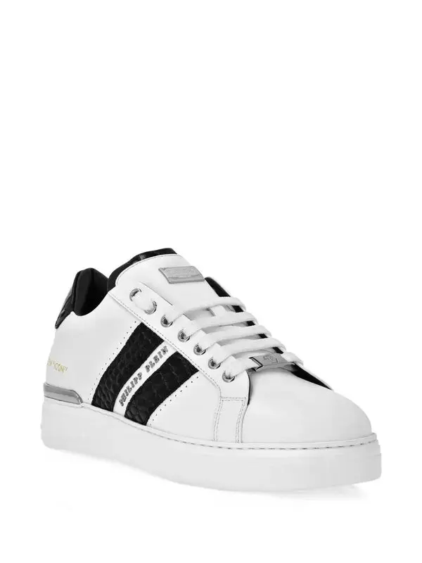 Philipp Plein Leather Low-top Sneakers