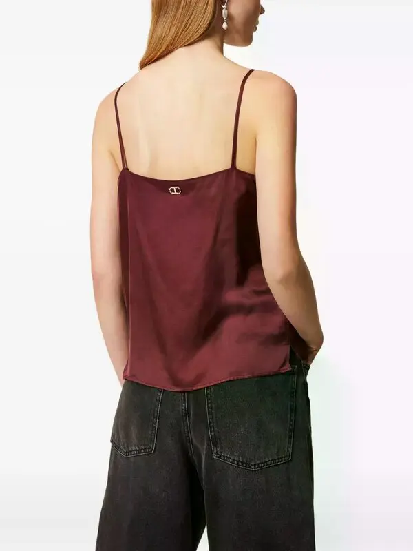 TWINSET Lace-trimmed Top