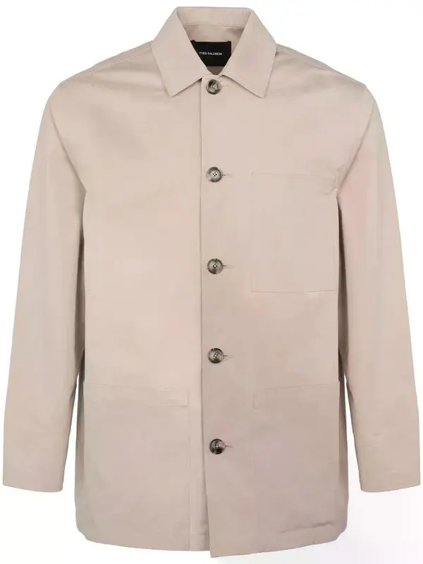 YVES SALOMON Cotton Shirt Jacket