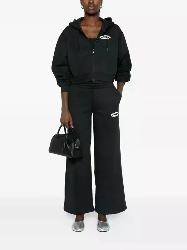 NEW BALANCE Embroidered Wide Leg Sweatpants