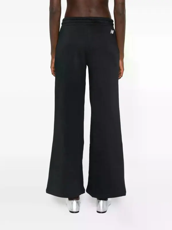 NEW BALANCE Embroidered Wide Leg Sweatpants