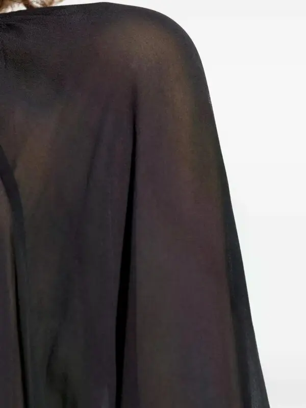 MARANT ETOILE Drawstring Tiered Dress
