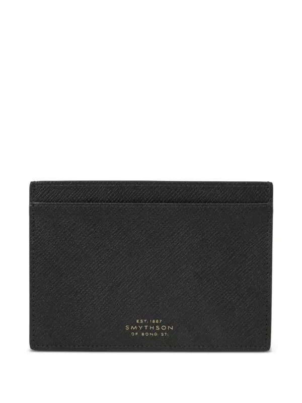 Smythson Panama Passport Case - Black