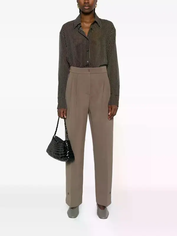 THE FRANKIE SHOP Striped Button-fastening Shirt