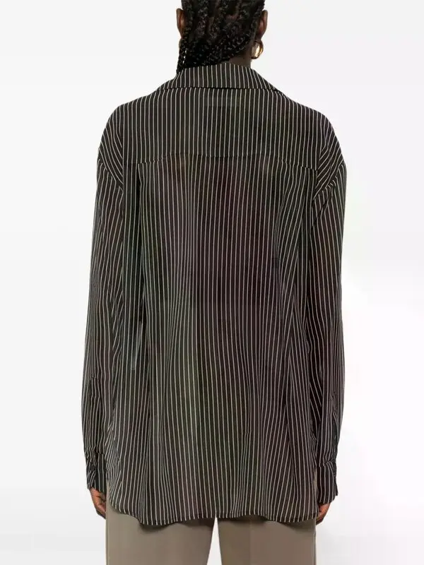 THE FRANKIE SHOP Striped Button-fastening Shirt