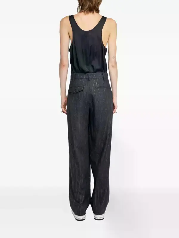 Zadig&Voltaire Pleated Pinstripe Trousers