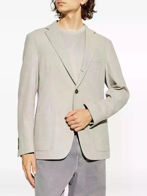 Eleventy Two-button Patch-pocket Blazer