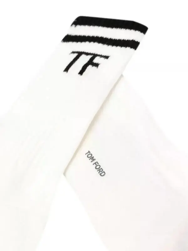 TOM FORD Monogram Jacquard Socks