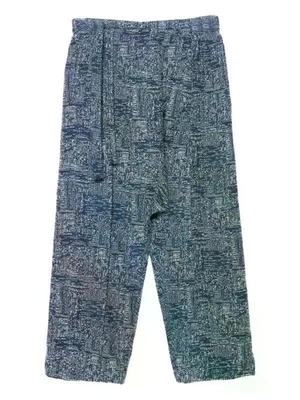 MAHARISHI Cotton-wool Blend Textured Trousers