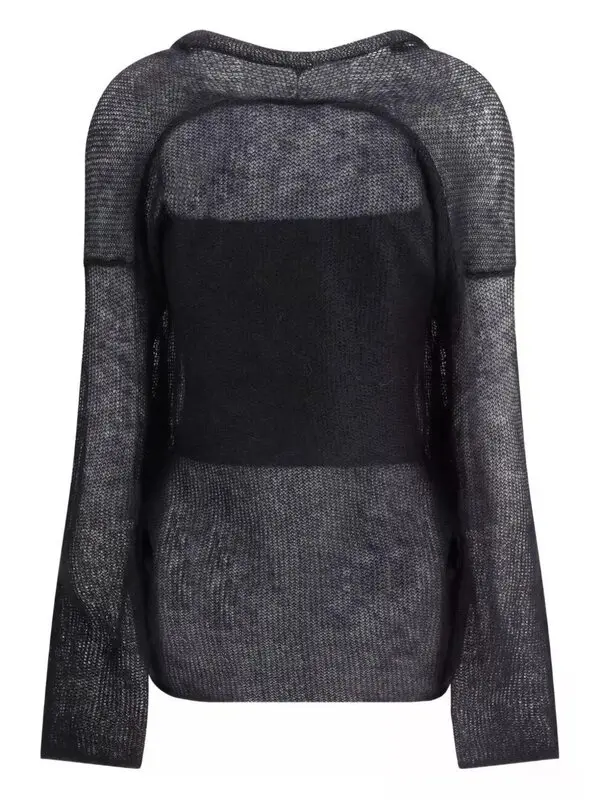 Giorgio Armani Double-breasted Knitted Cardigan