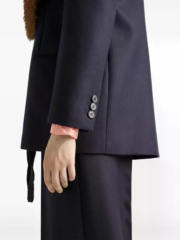 Prada Triangle-logo Blazer