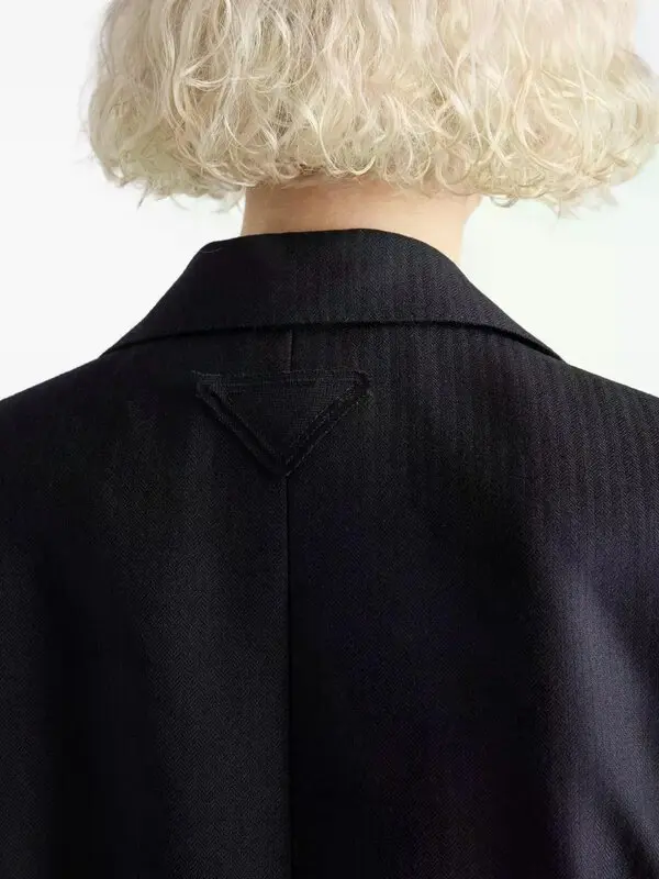 Prada Triangle-logo Blazer