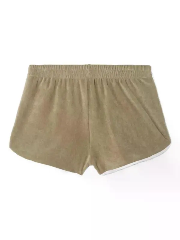 RE/DONE Terry Cloth Elastic-waistband Shorts