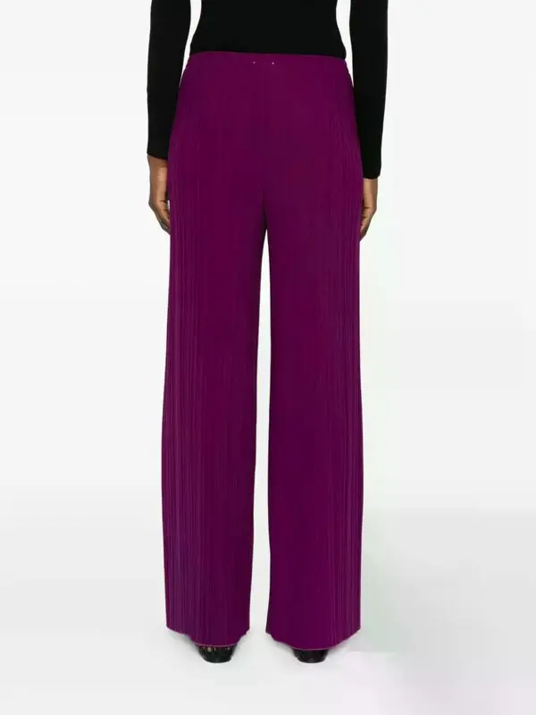 FORTE_FORTE Ribbed Wide-leg Trousers