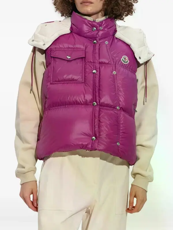 Moncler Pario Gilet - Pink