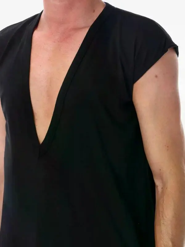Rick Owens Dylan Sleeveless Tank Top - Black