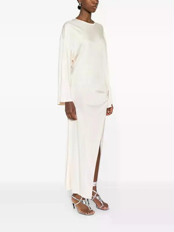 Attico Knot-detail Midi Dress
