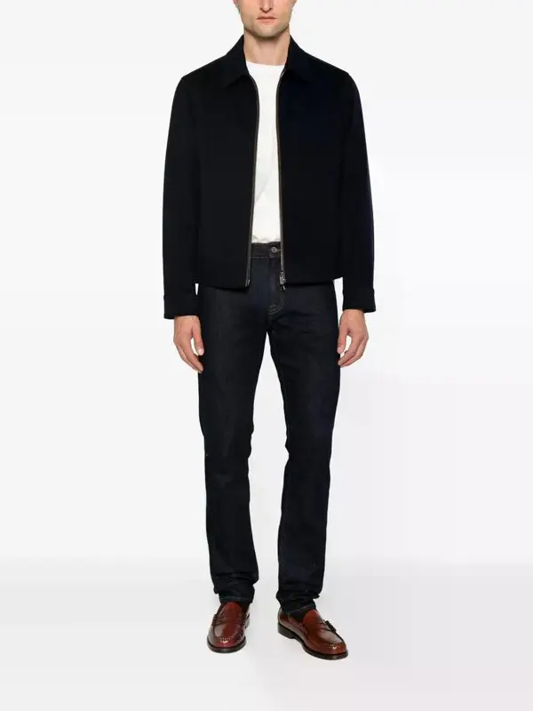 Paul & Shark Zip-fastening Wool Jacket