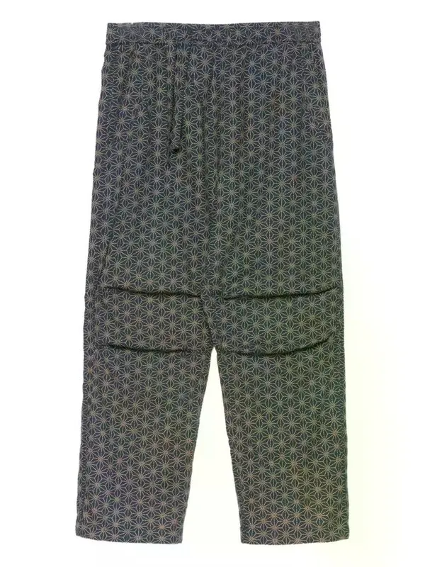 MAHARISHI Geometric-pattern Track Pants