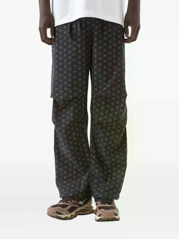 MAHARISHI Geometric-pattern Track Pants