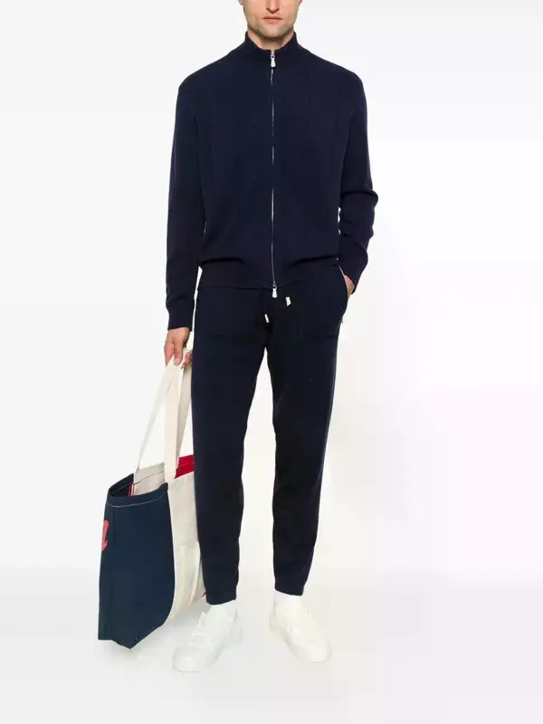 Eleventy Cashmere Track Trousers