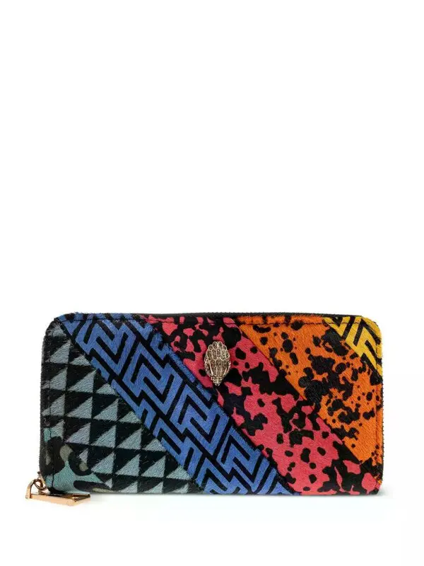 Kurt Geiger Kensington Patchwork Zip-around Wallet
