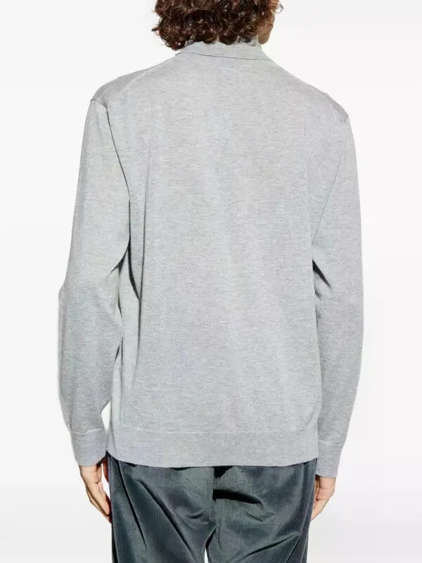 Eleventy Turtleneck Cashmere Sweater - Grey