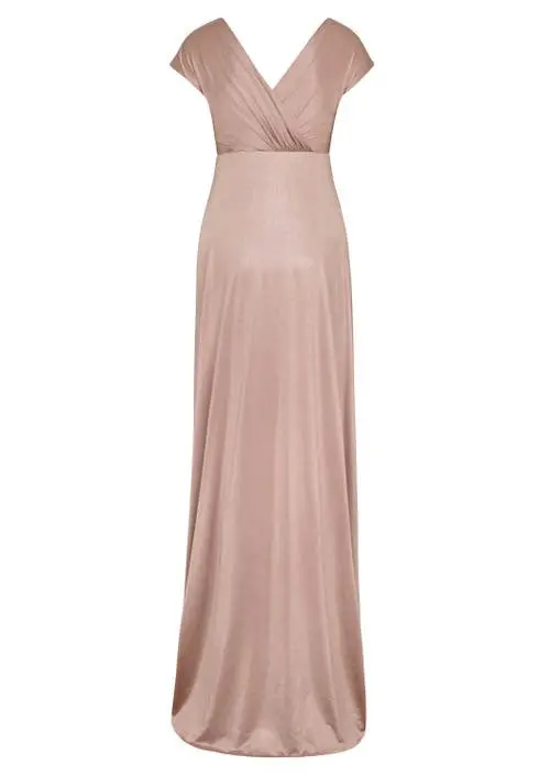 TIFFANY ROSE MATERNITY Francesca Maternity Maxi Dress - Blush