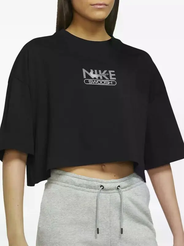 Nike Swoosh Cropped Top