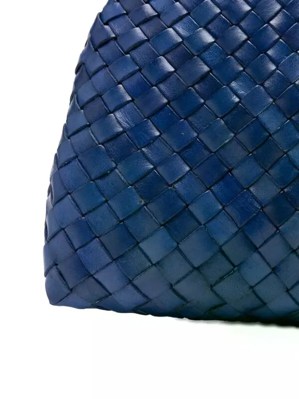 Dragon Diffusion Santa Woven-leather Shoulder Bag