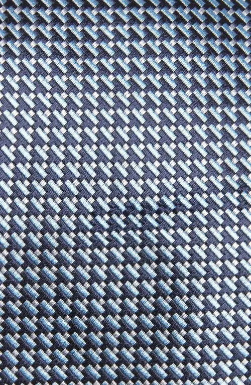 Zegna Mulberry Silk Neck Tie - Blue