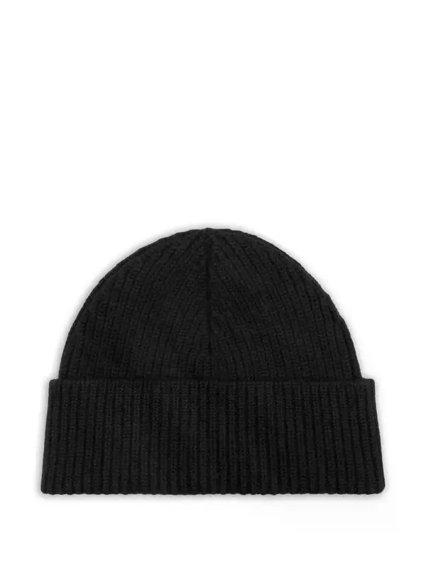Ami De Coeur Wool Beanie - Black