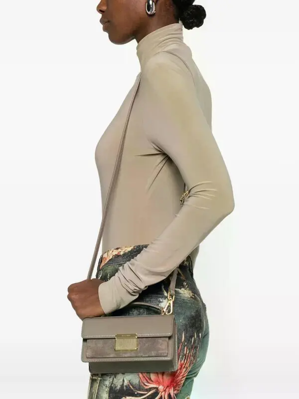 GOLDEN GOOSE Venezia Suede-panelled Tote Bag