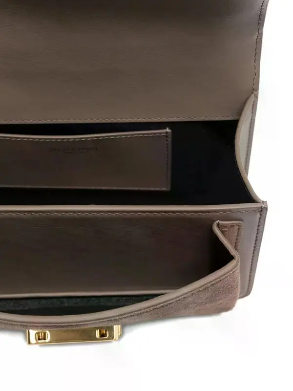 GOLDEN GOOSE Venezia Suede-panelled Tote Bag