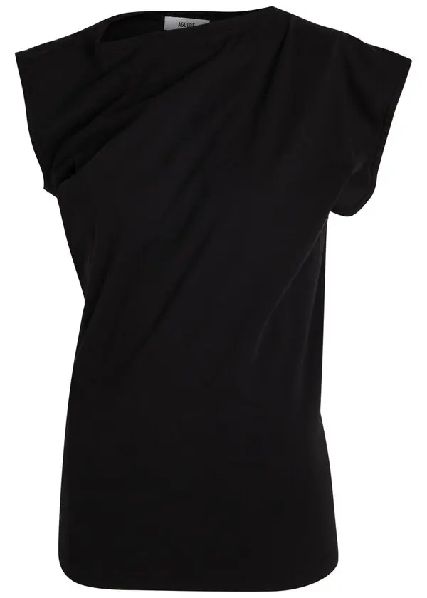 AGOLDE Beth Asymmetric T-shirt