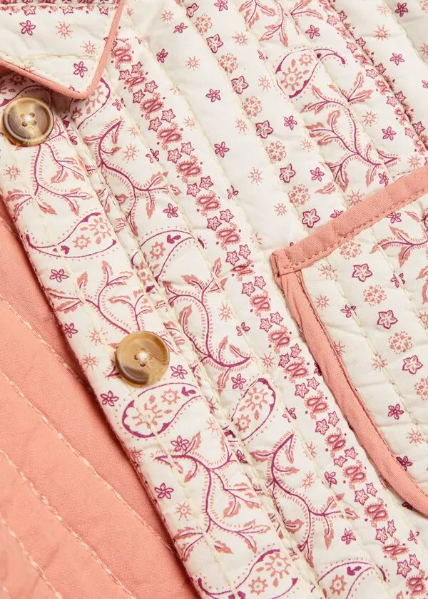 Free People Alexie Printed Cotton Jacket