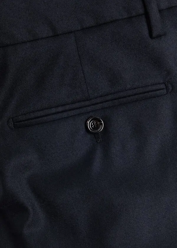 LARDINI Wool And Cashmere-blend Trousers