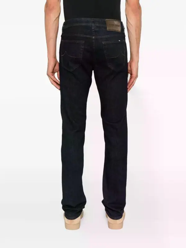 Jacob Cohen Bard Button-fly Jeans - Blue