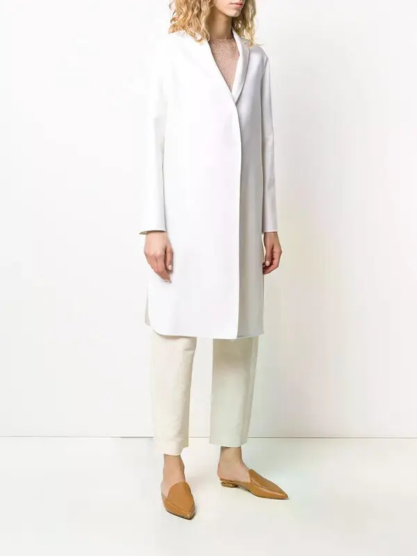 Fabiana Filippi Virgin Wool Blend Oversized Long Coat