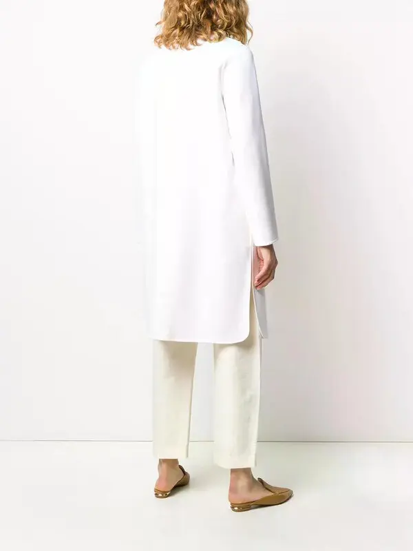 Fabiana Filippi Virgin Wool Blend Oversized Long Coat