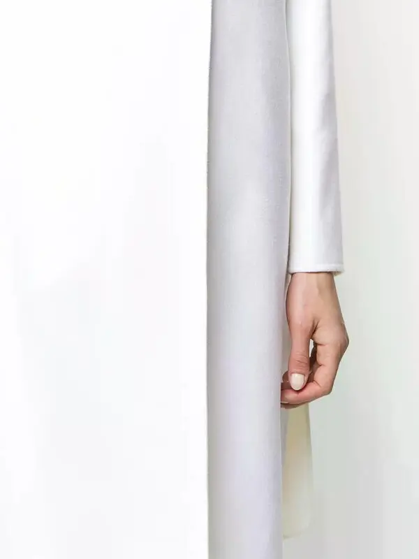 Fabiana Filippi Virgin Wool Blend Oversized Long Coat