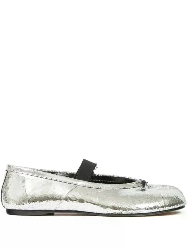 MAISON MARGIELA Tabi Leather Ballet Flats
