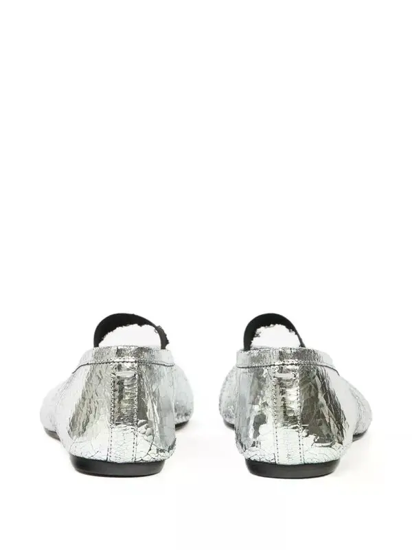 MAISON MARGIELA Tabi Leather Ballet Flats
