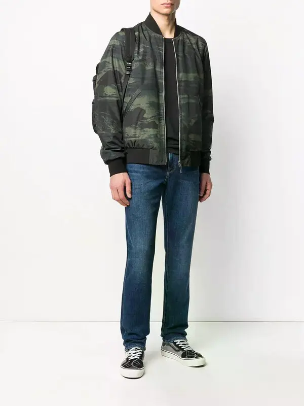 FRAME Straight-leg Jeans - Blue