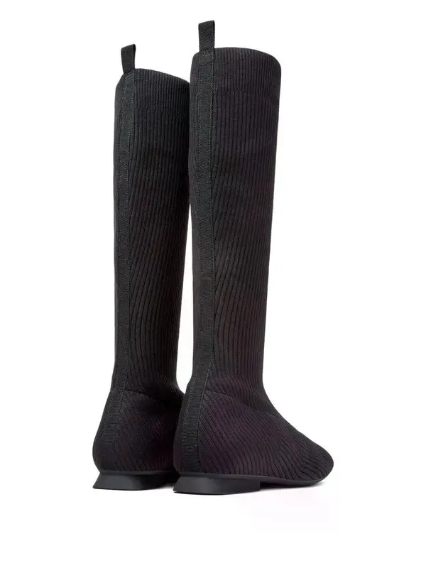 Camper Ribbed-knit Pull-on Boots