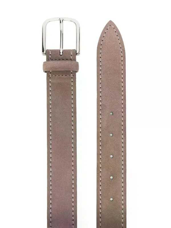 Orciani Suede Buckle Belt