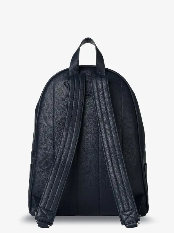 ORTIGNI Leather Backpack - Blue